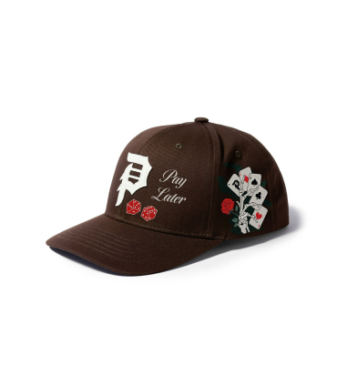 Gorra Primitive Double Up Snapback Brown